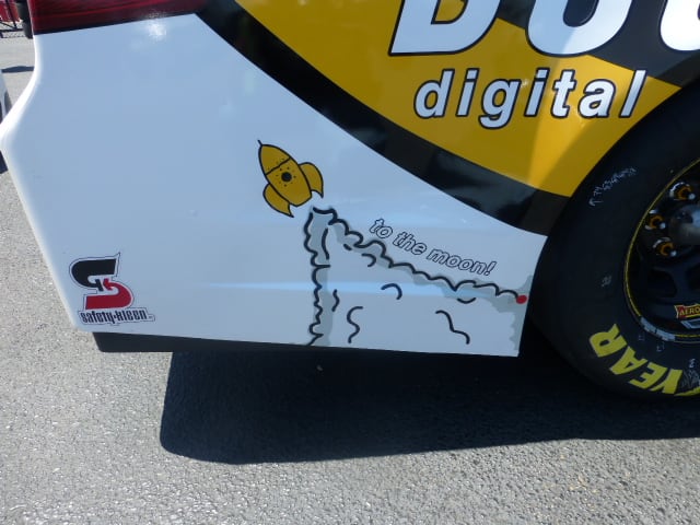 Official render of the Dogecar, coming soon to NASCAR'14 : r/dogecoin