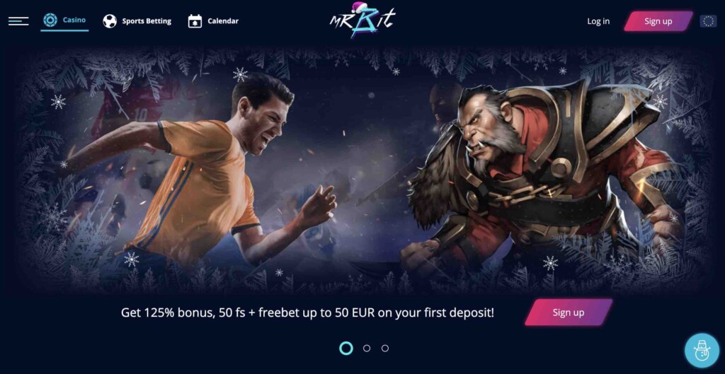 Mr Bit Casino Review - 100% and 50 Spin Bonus from Mr Bit